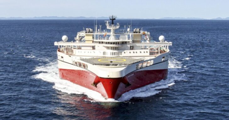 Зачем плавучий "утюг" Ramform Hyperion бороздит океан » BigPicture.ru