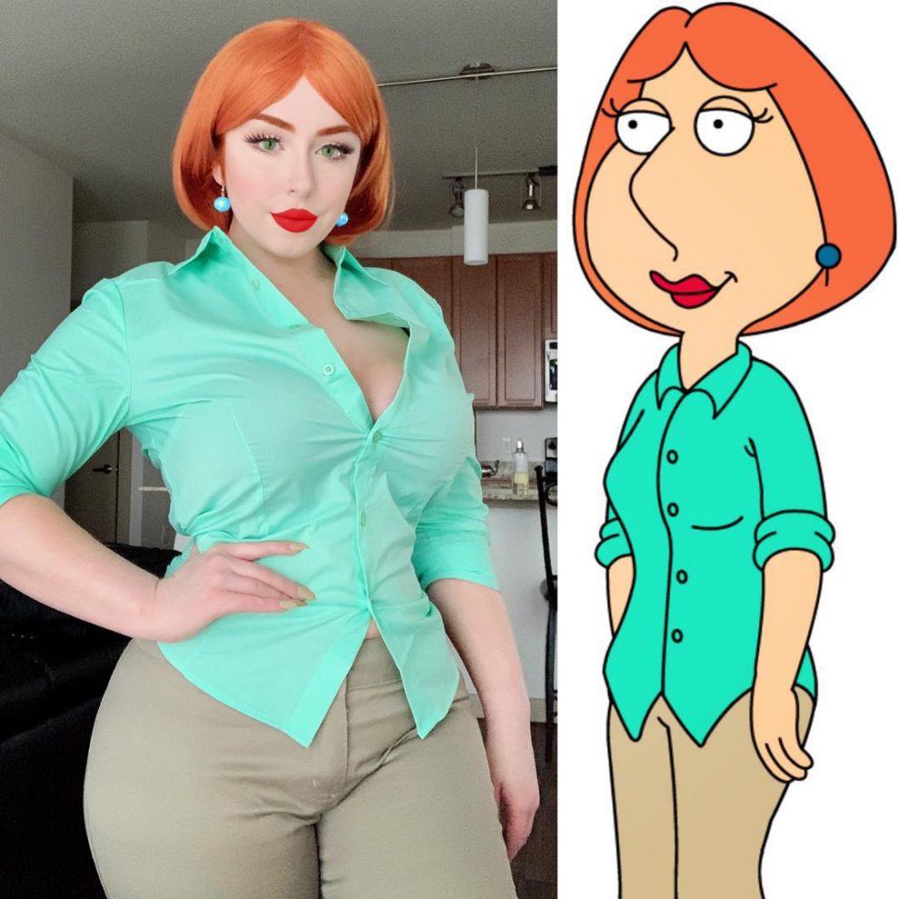 Сочный косплей от раскрепощенной Bishoujo Mom